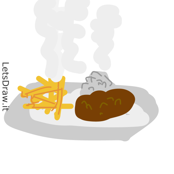 How to draw lunch / 749p8tu3k.png / LetsDrawIt