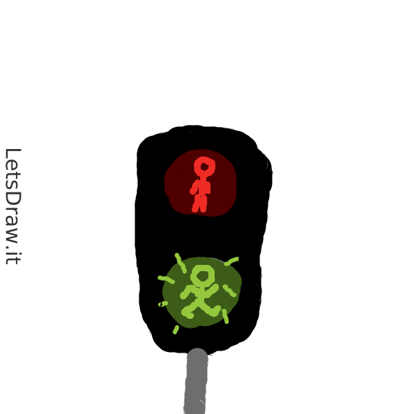 How to draw Traffic light / 754pxauda.png / LetsDrawIt