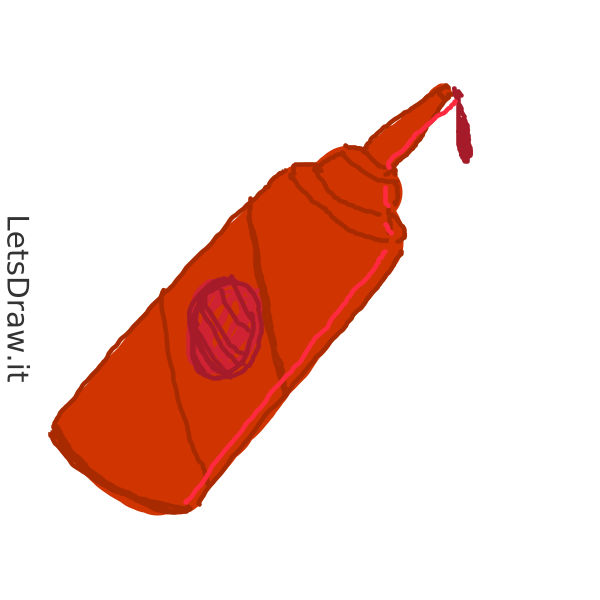 How to draw ketchup / 758bxg3xb.png / LetsDrawIt
