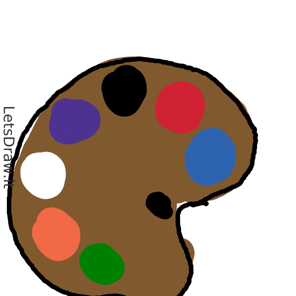 How to draw colors / 75exbxgst.png / LetsDrawIt