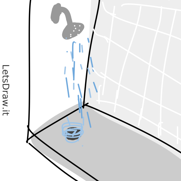 How to draw shower / 796n816fe.png / LetsDrawIt