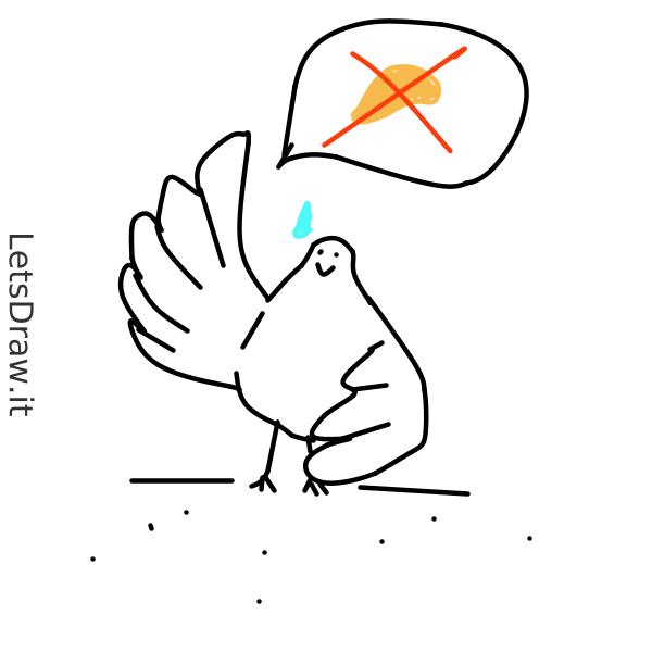 How to draw chicken wing / 79eapmiuo.png / LetsDrawIt