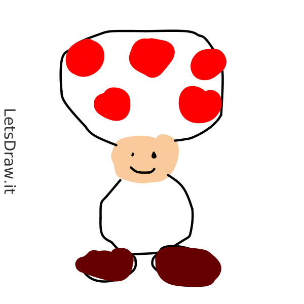 How to draw toad / 79nxema4m.png / LetsDrawIt