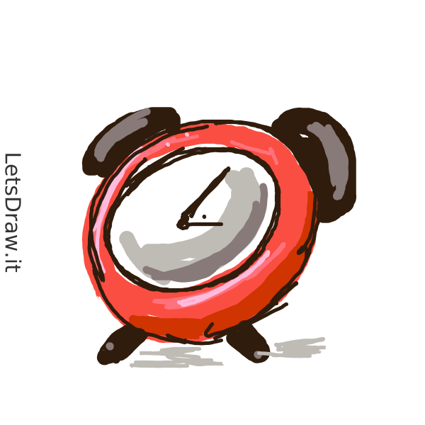 How to draw alarm clock / 7ap4empp8.png / LetsDrawIt