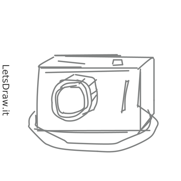 How to draw camera / 7beonzs7r.png / LetsDrawIt