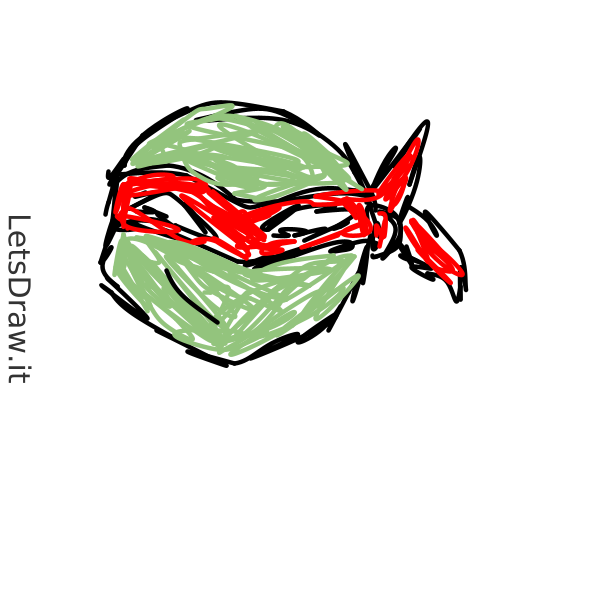 How to draw Ninja Turtles / 7bkgfp8ad.png / LetsDrawIt