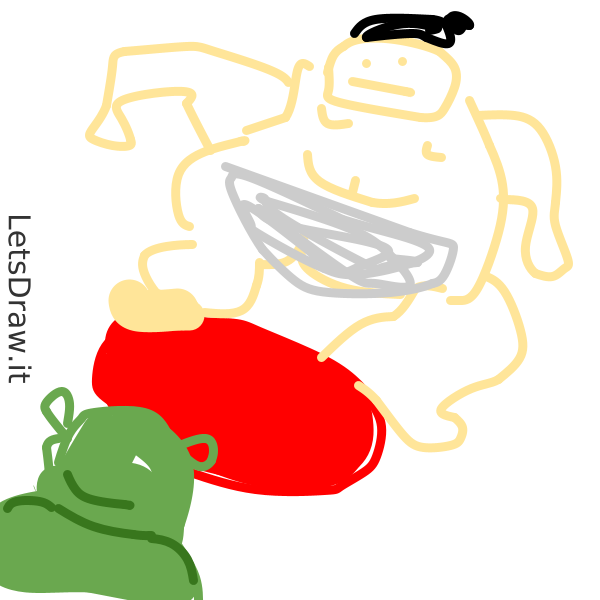 How to draw sumo / 7d3ueepb6.png / LetsDrawIt