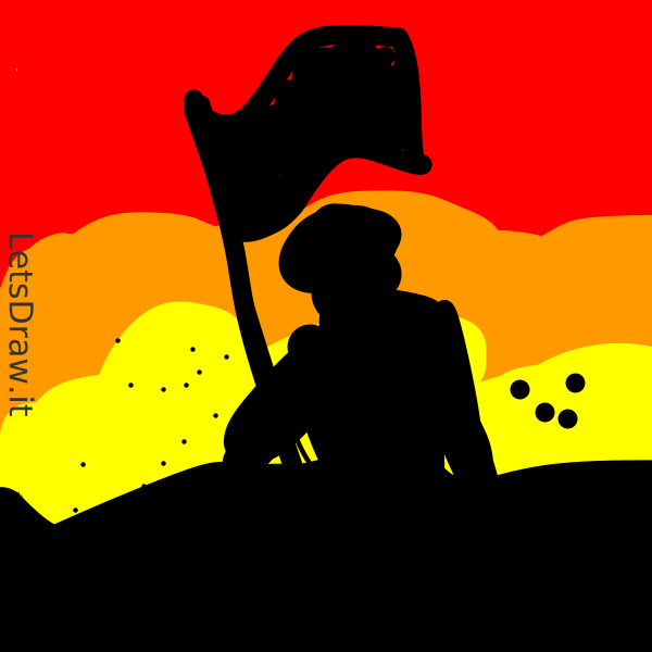 How to draw war / 7di48174m.png / LetsDrawIt