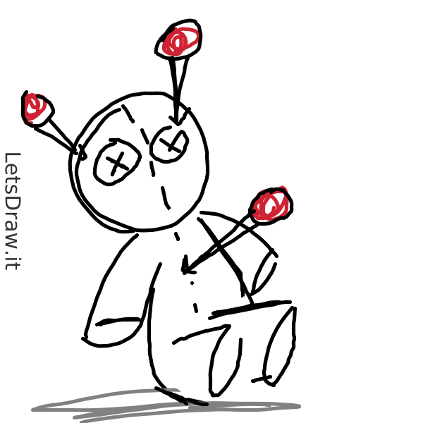 How to draw pin / 7etnb1f6g.png / LetsDrawIt
