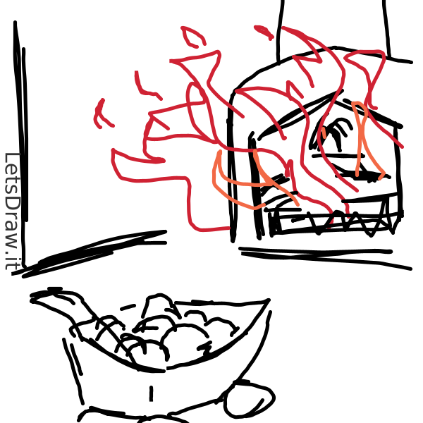 How to draw coal / 7ew6bcdtr.png / LetsDrawIt
