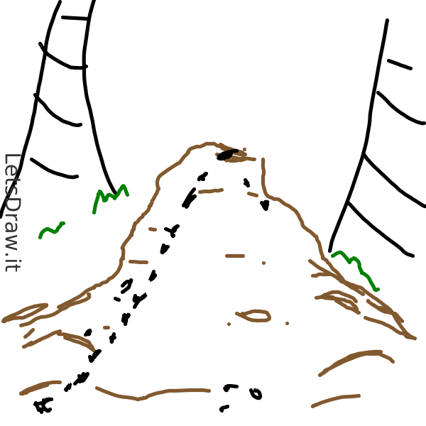 How to draw anthill / 7fndbiyk9.png / LetsDrawIt