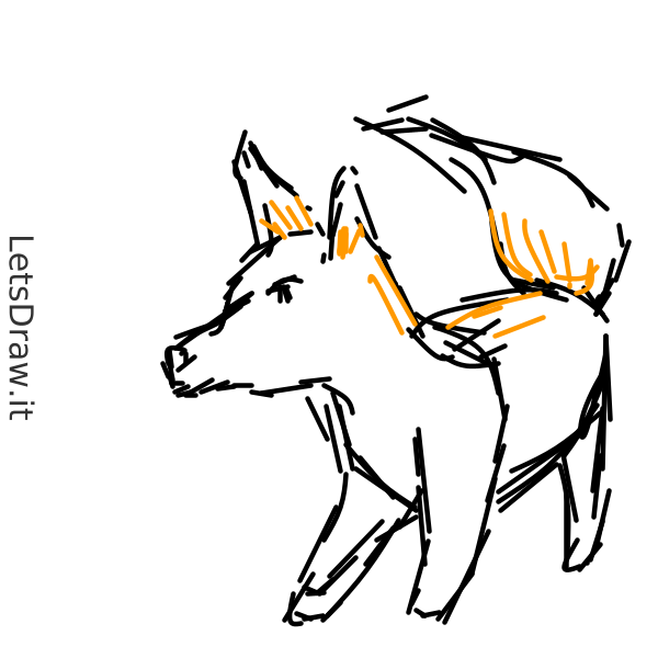 How to draw animal / 7h4ggjfru.png / LetsDrawIt
