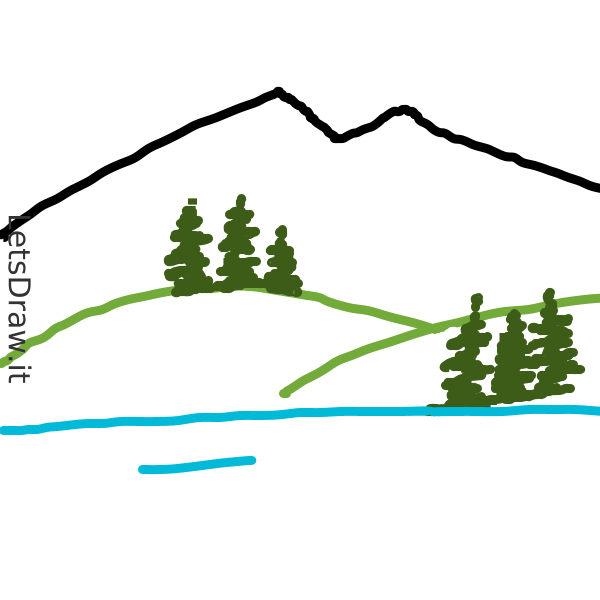 How to draw hill / 7hfkxzj4d.png / LetsDrawIt