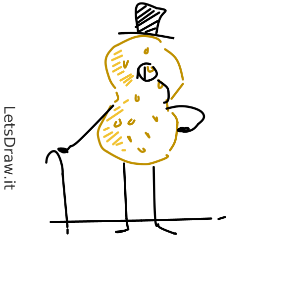 How to draw Peanut / 7hnof8pnp.png / LetsDrawIt