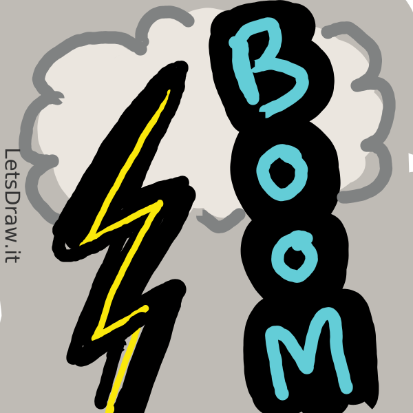 How to draw thunder / 7hp4xgzzk.png / LetsDrawIt