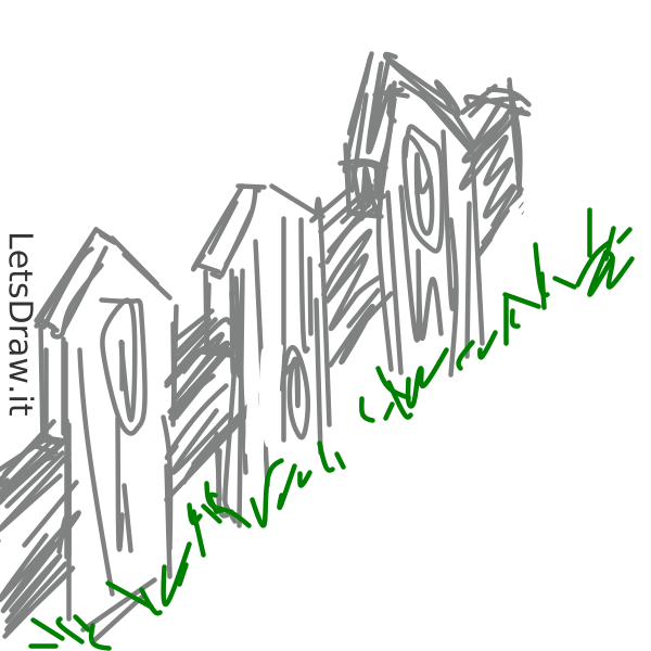 How to draw fence / 7iw1b39jp.png / LetsDrawIt