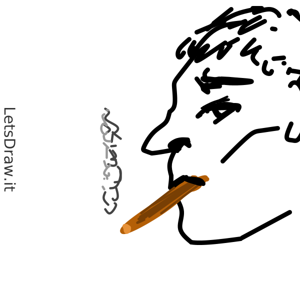 How to draw tobacco / 7jx7nratk.png / LetsDrawIt