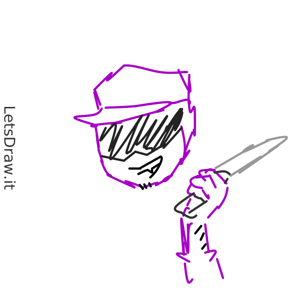 How to draw serial killer / 7mp9jsfsh.png / LetsDrawIt