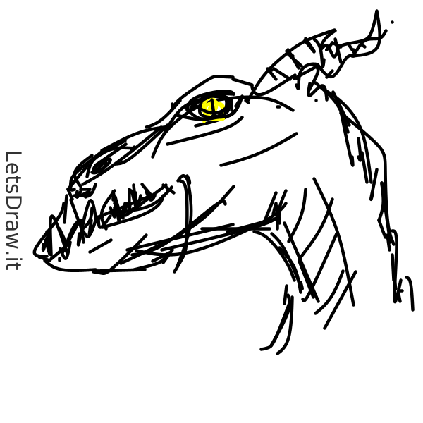 How to draw dragon / 7mycudf6.png / LetsDrawIt