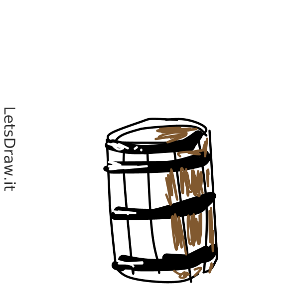 How to draw barrel / 7n6mby67f.png / LetsDrawIt