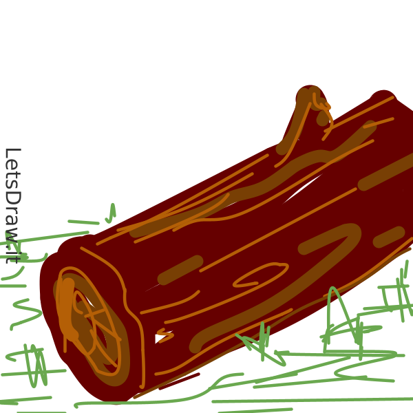 How to draw wood / 7nibbzpr9.png / LetsDrawIt
