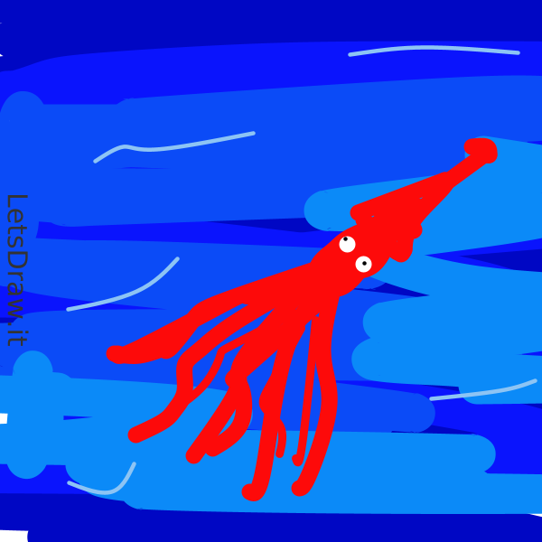 How to draw squid / 7nunp4g94.png / LetsDrawIt