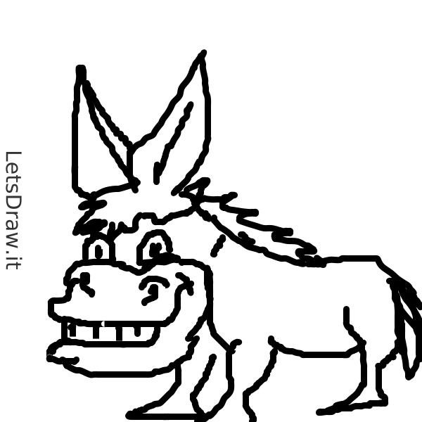 How to draw donkey / 7ot6qe36x.png / LetsDrawIt