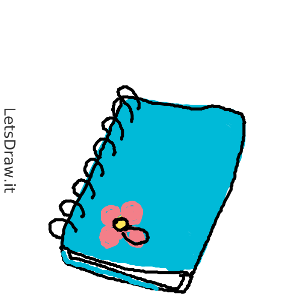 How to draw notepad / 7pmio6tok.png / LetsDrawIt