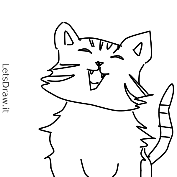 How to draw cat / 7pucx51e.png / LetsDrawIt
