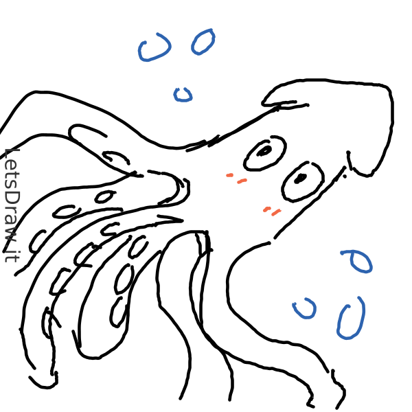 How to draw squid / 7qzmr1c9b.png / LetsDrawIt