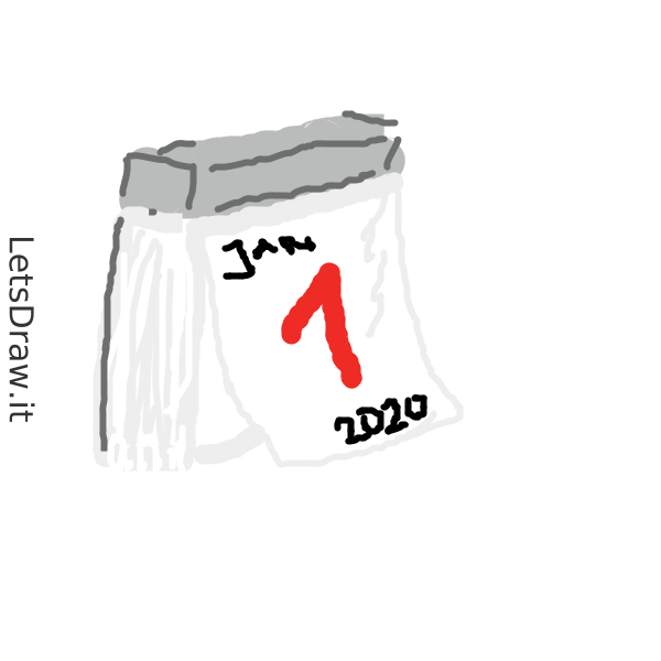 How to draw date / 7s6qoq7du.png / LetsDrawIt