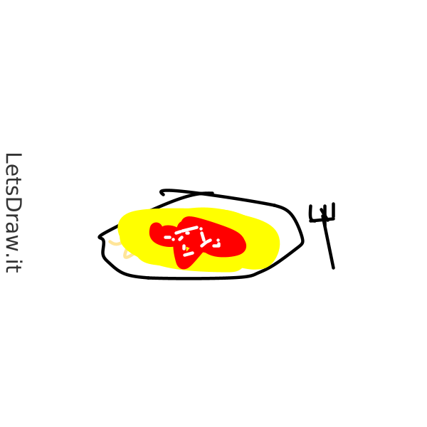 How to draw dinner / 7t4qeewg8.png / LetsDrawIt