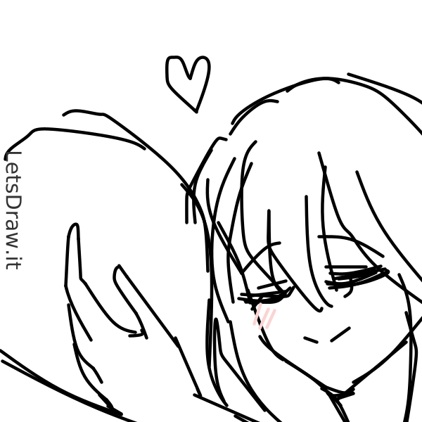 How to draw hug / 7tnopg761.png / LetsDrawIt