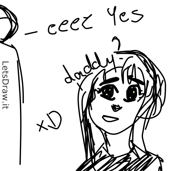 How to draw daddy / 7wzxkumpk.png / LetsDrawIt