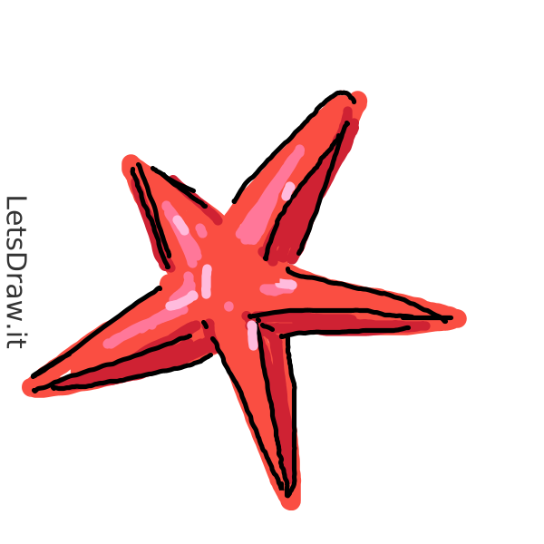 How to draw red star / 7x848zbyz.png / LetsDrawIt