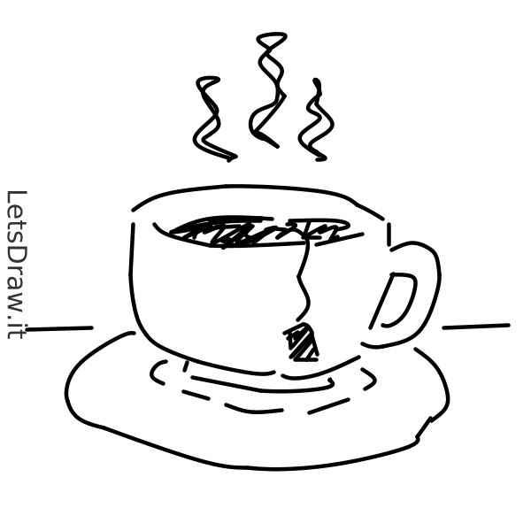 How to draw tea / 7xj5bkies.png / LetsDrawIt