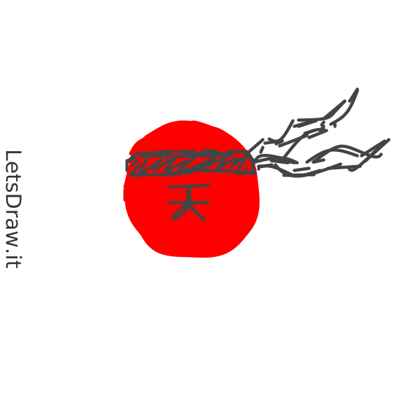 How to draw Japan / 7yjbfamic.png / LetsDrawIt