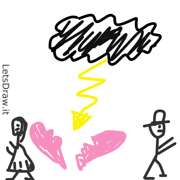 How to draw divorce / 81mccotco.png / LetsDrawIt