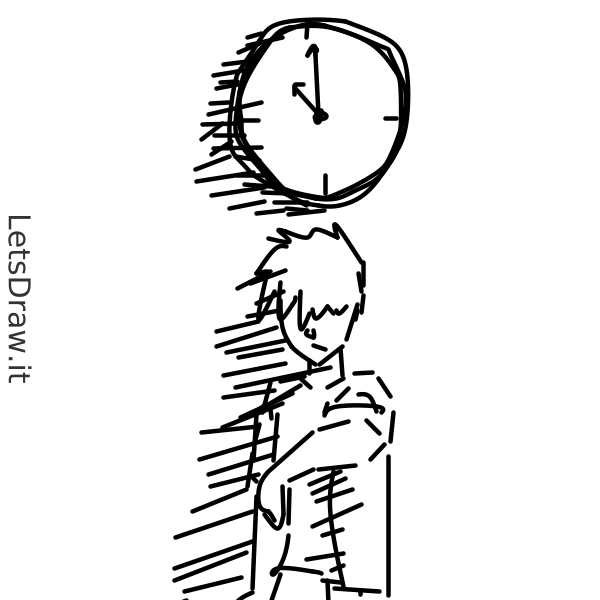 How to draw clock / 835xfyrmw.png / LetsDrawIt