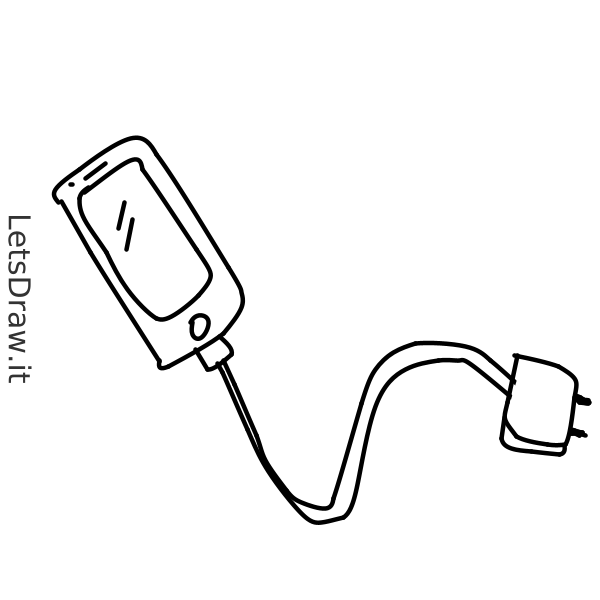 How to draw charger / 83fspzeqi.png / LetsDrawIt