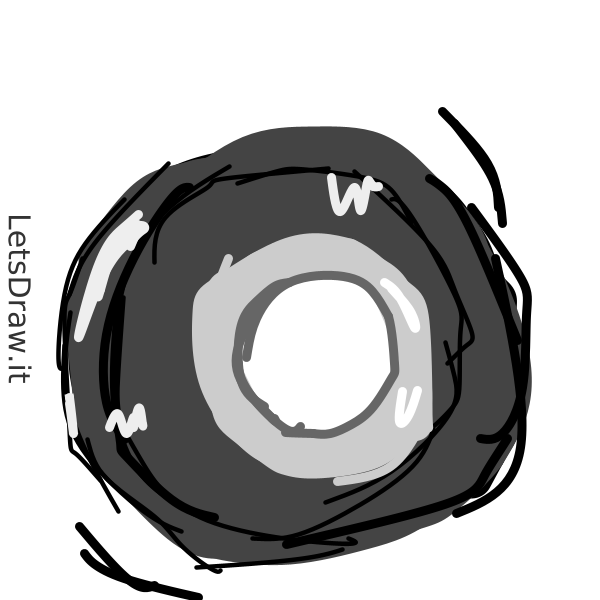 How to draw tire / 85am8sqyo.png / LetsDrawIt