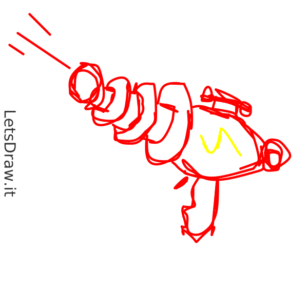 How to draw laser / 86wbn1jmh.png / LetsDrawIt