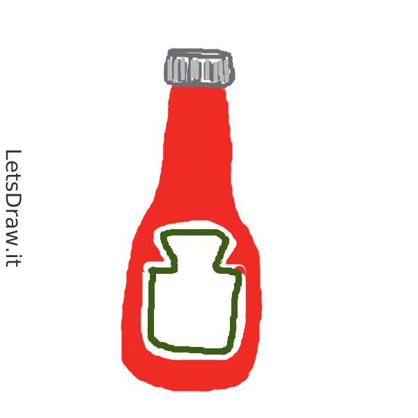 How to draw ketchup / 89sbt4pmz.png / LetsDrawIt