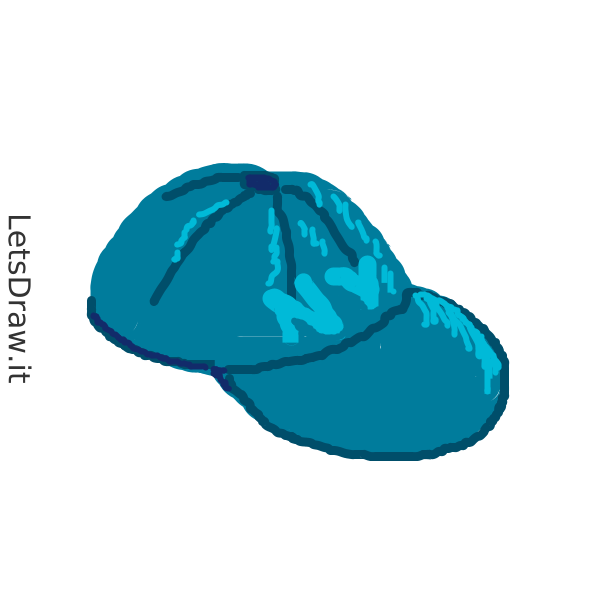 How to draw baseball cap / 8aj31tchc.png / LetsDrawIt