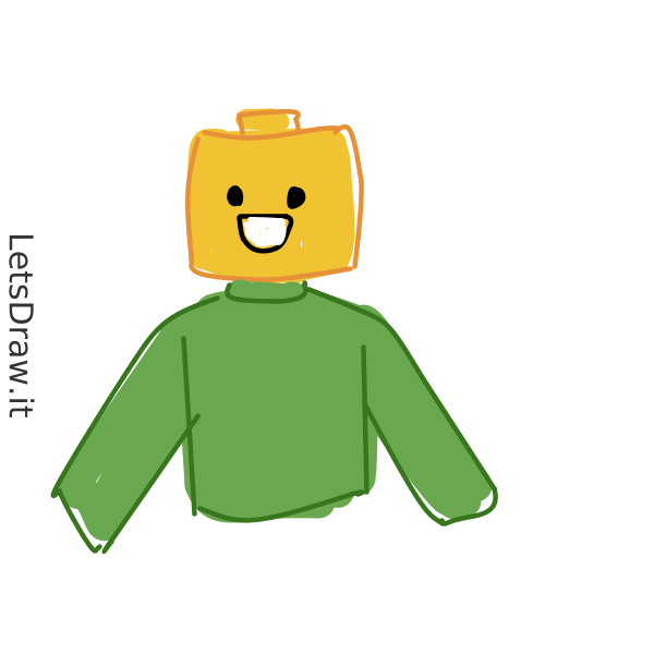How to draw LEGO / 8btwguhdh.png / LetsDrawIt