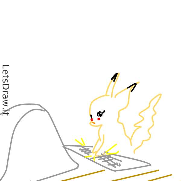 How to draw keyboard / 8c7tfoq83.png / LetsDrawIt
