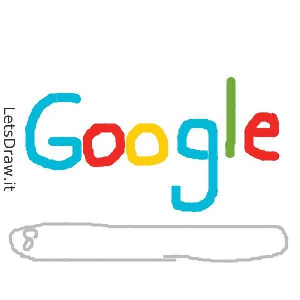 How to draw Google / 8duyxpg6c.png / LetsDrawIt