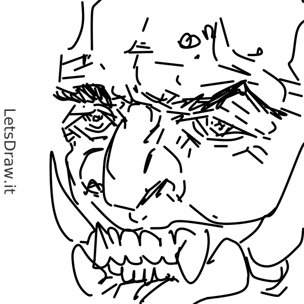 How to draw ogre / LetsDrawIt