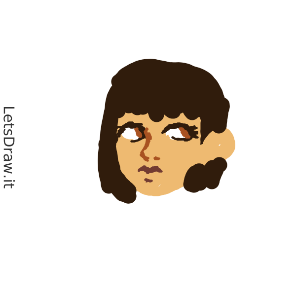 How to draw woman / 8ehid5r9m.png / LetsDrawIt