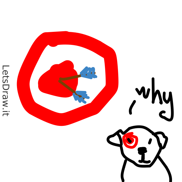 How to draw target / 8f7efgok7.png / LetsDrawIt